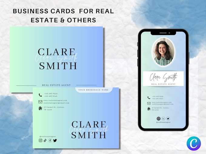 Design your business card by Yumatt | Fiverr