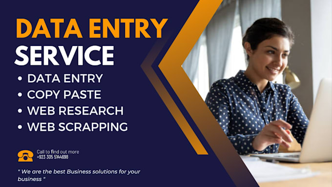 Do web research, data entry, and data collection by Maryam930 | Fiverr