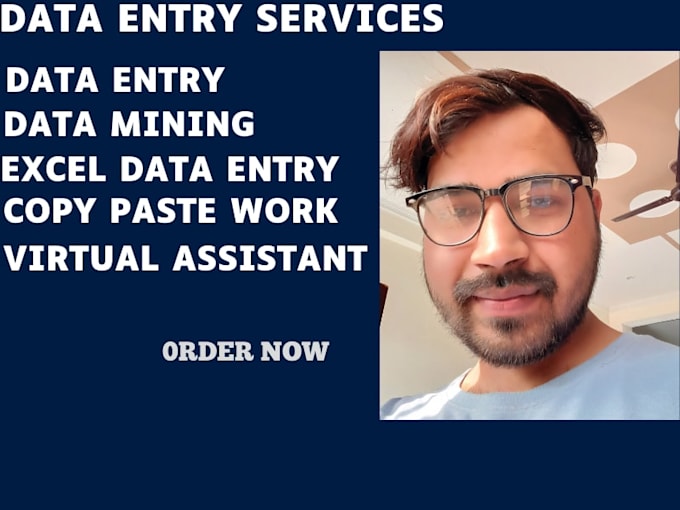 Do data entry, excel spreadsheet, copy paste, pdf to word by Kripalsingh872 | Fiverr