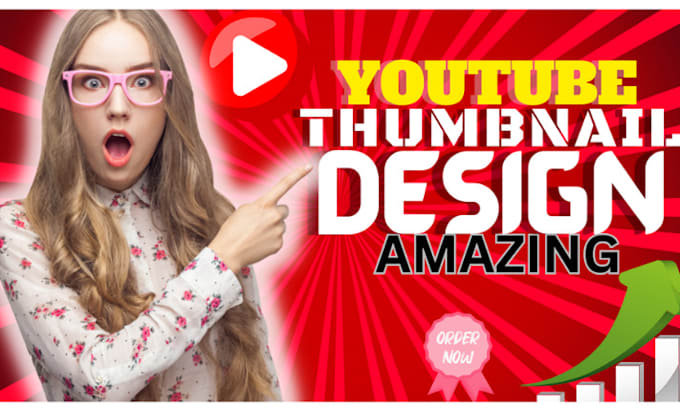 Design attractive eye catchy youtube thumbnail in 1 hour by ...