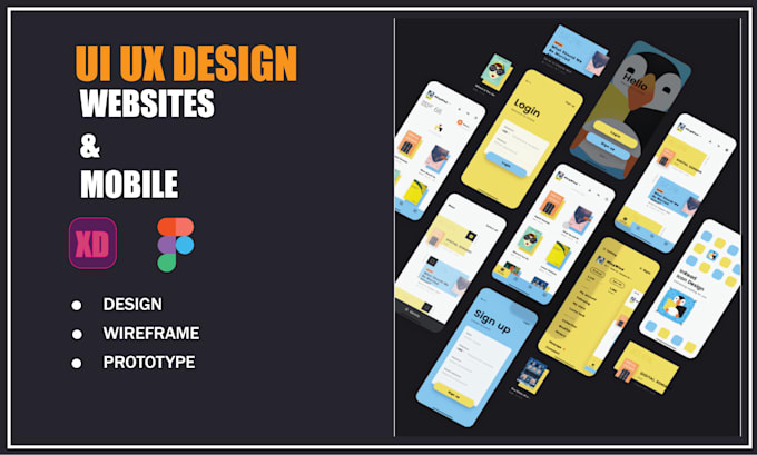Do ui ux design, website, dashboard, mobile app ui ux design by Shahzadahmad464 | Fiverr