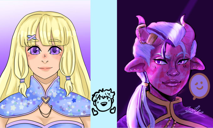 Draw Your Ocs Or Favourite Characters In An Anime Style By Jxson7 Fiverr