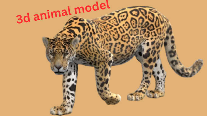 Do realistic 3d animal model, grooming, xgen, animal character by Yuskid1_studio | Fiverr