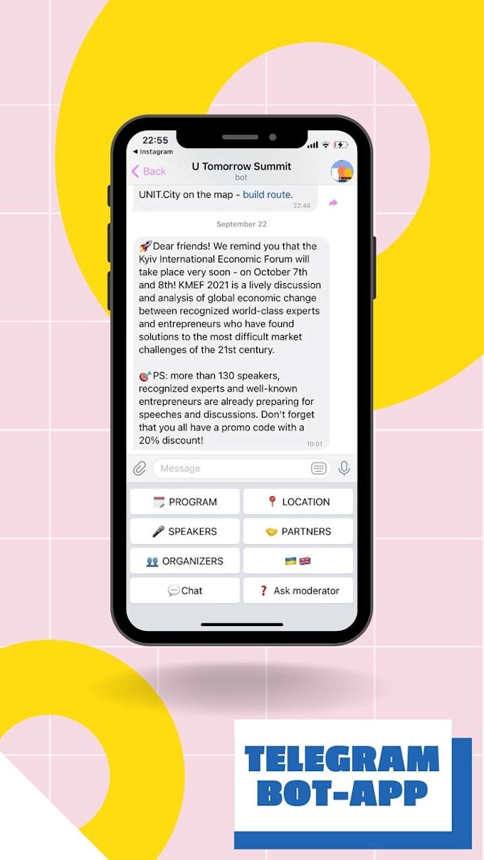 Make content work for you presentations ig and tiktok telegram bot as well by Pashagoncharuk ...