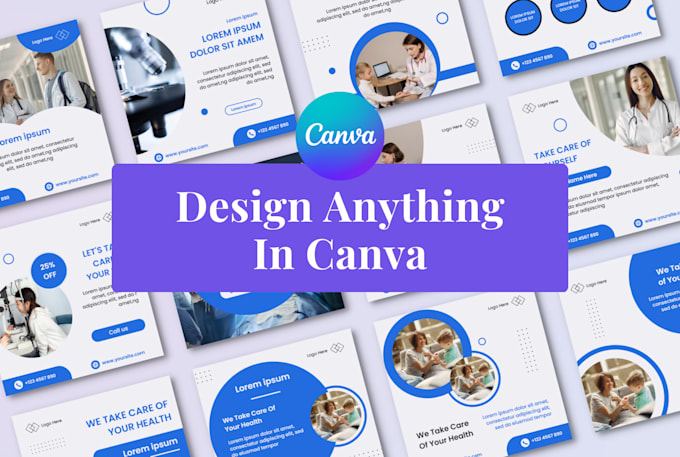 Design customized canva templates for your brand by Iamzahran | Fiverr