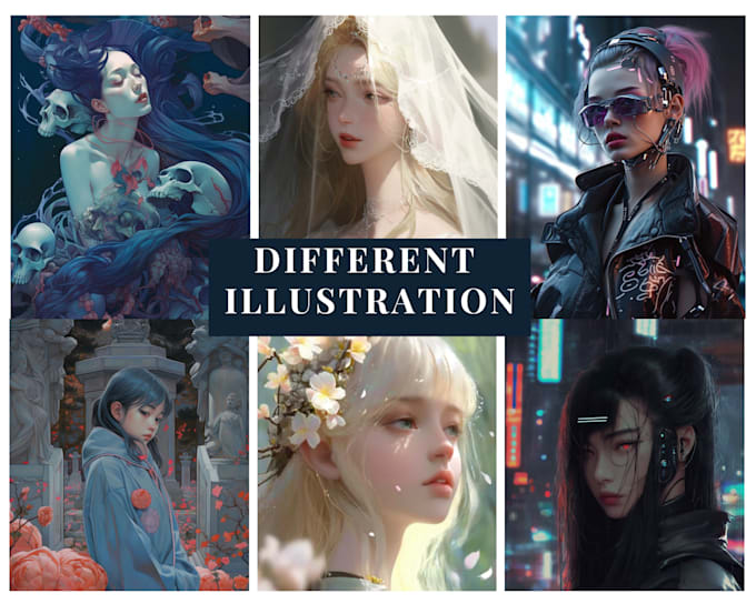 Make ai generated images of anime, realistic art by Rene_art | Fiverr