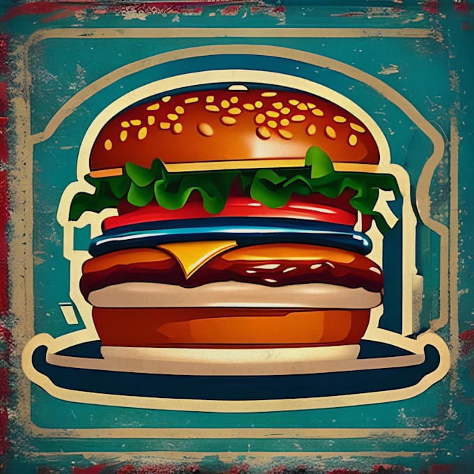 Illustrate anything you want in retro design by Phiab1 | Fiverr