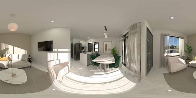 Create 360 renders virtual tours walkthrough by Paolaaguilarm | Fiverr