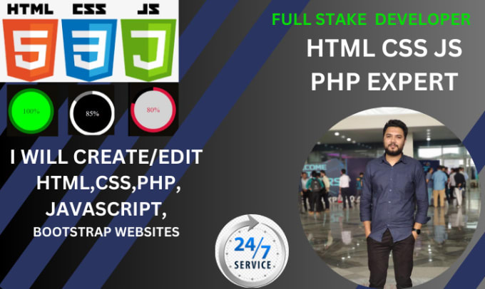 Edit Your Html Css Javascript Php Website By Smrazoan1 Fiverr
