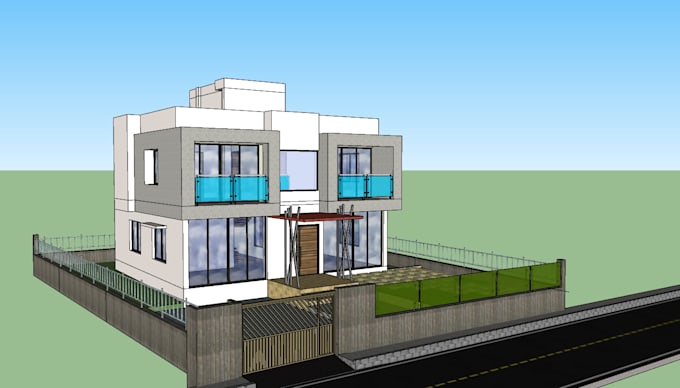 Create a 3d model in sketchup by Mohsinraza35 | Fiverr