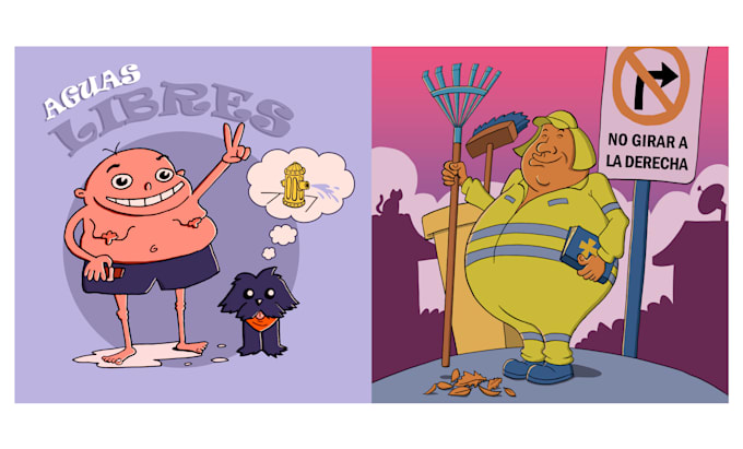 Create a personalized cartoon character by Jfarfan_studio | Fiverr