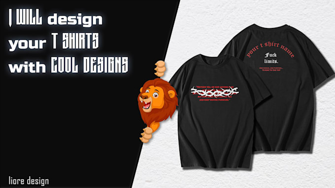 Design your t shirts with cool designs by Agusleonardis | Fiverr
