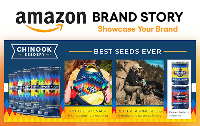Design create amazon brand story by Amzoncreative | Fiverr