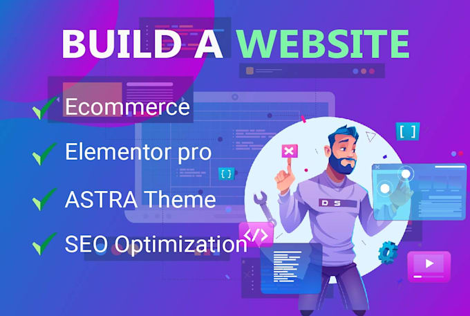 Build modern website with astra pro and elementor pro by Ongchu | Fiverr