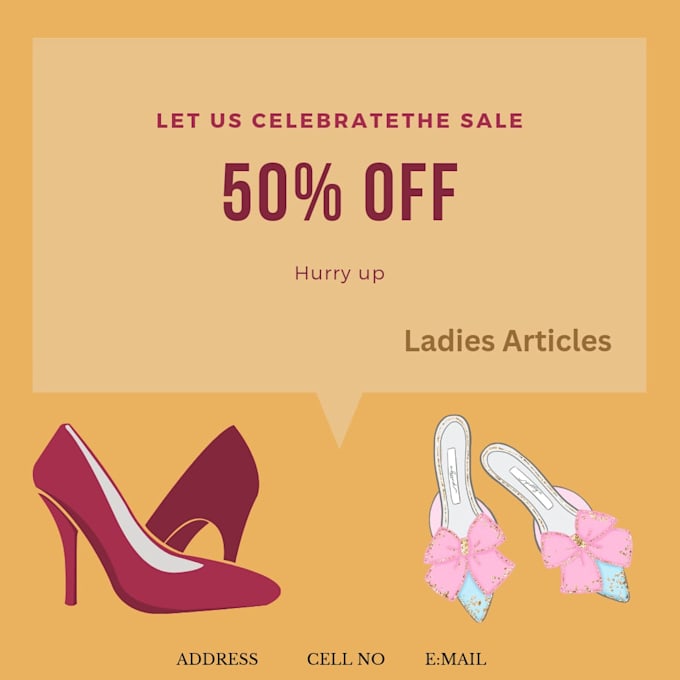 Design product and service advertisement poster and social media posts ...