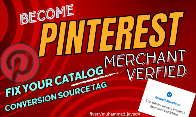 Setup pinterest catalog, tag and get a pin merchant verified by ...