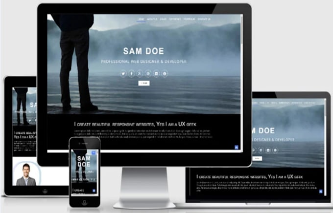 Build a responsive website that looks great on all devices by Eiffell ...