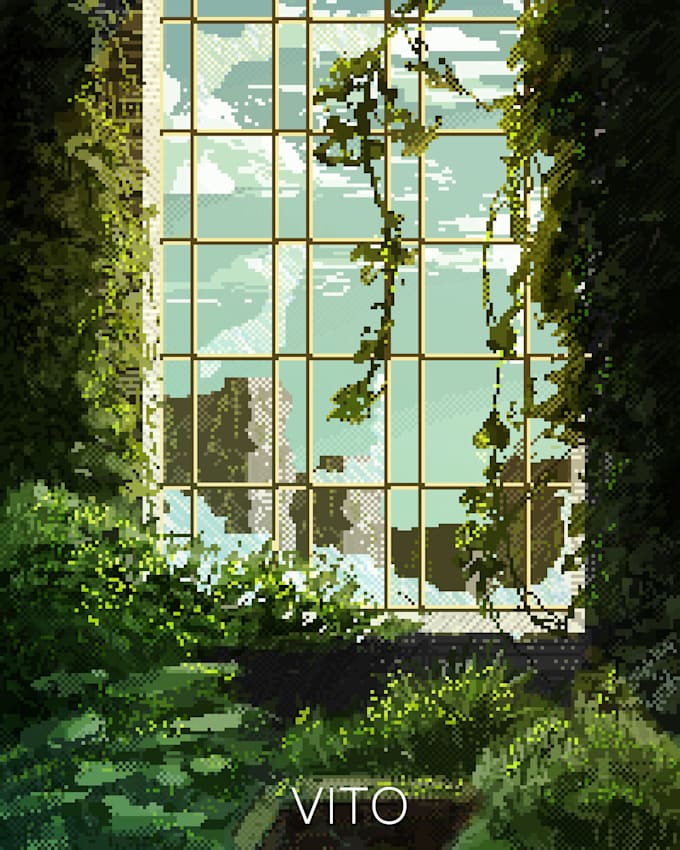 Draw unique pixel art by Vito1703 | Fiverr