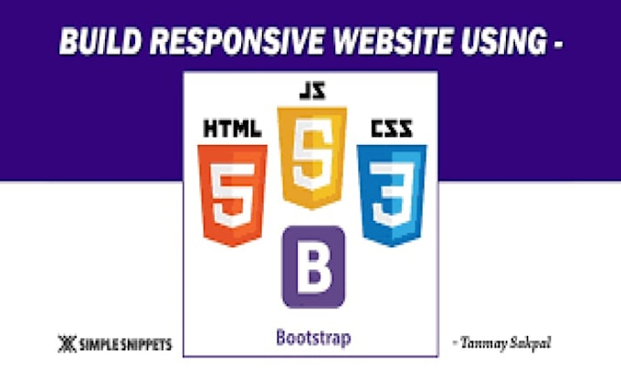 Develop responsive website in html css and js by Sheerazhussa511 | Fiverr