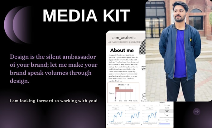 Design a fantastic artist one sheet, media kit, and press kit by ...