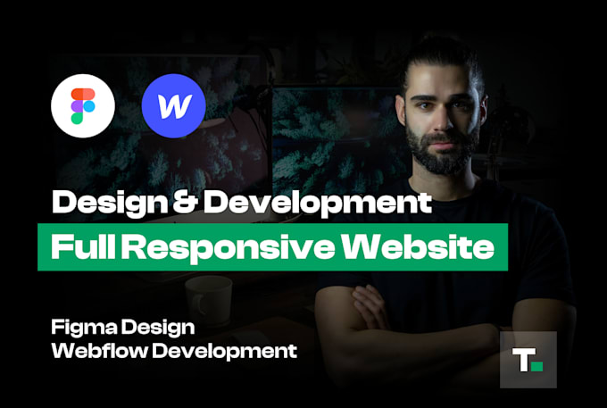 Design and develop a responsive webflow website by Tiagosbm | Fiverr