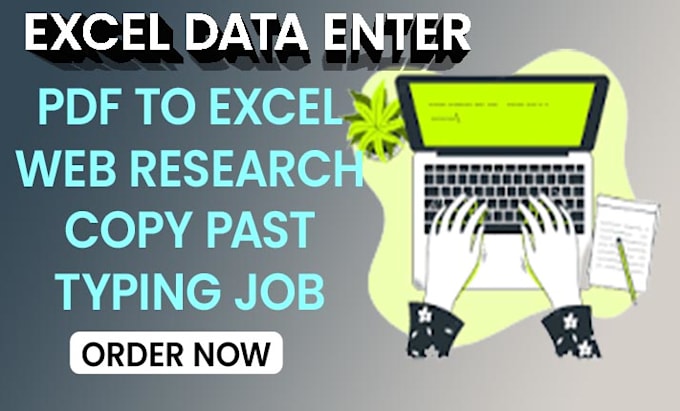 Create, modify, or format your excel spreadsheet, copy paste by Syedabdullah331 | Fiverr