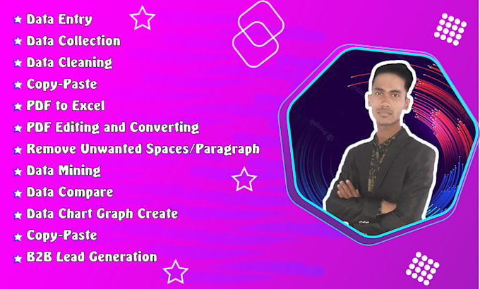 Do data entry data clean copy paste data compare by Leadercraft | Fiverr