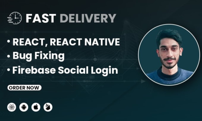 Fix react, react native, expo, javascript, and firebase bugs, issues or ...