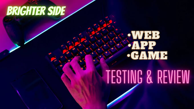 Perform usability test for your website,games,apps and give you ...