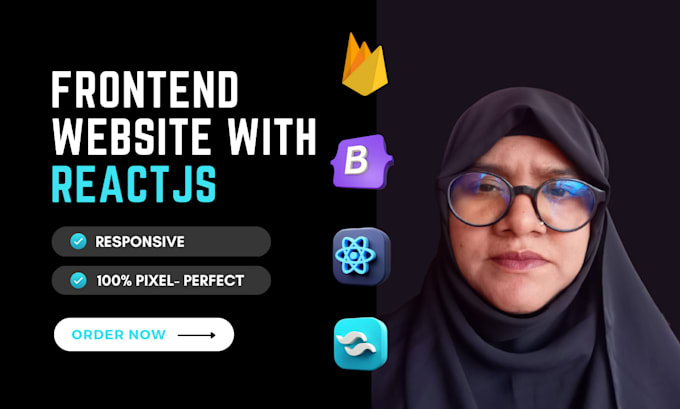 Build frontend website using reactjs by Web_dev_barsha | Fiverr