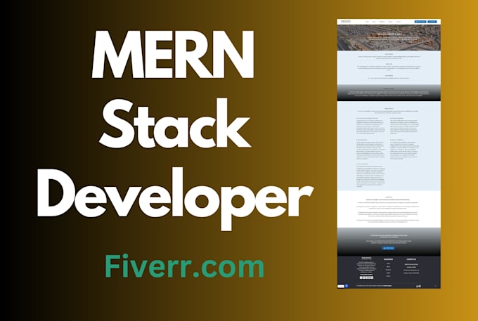 Develop a website for you by Towhidjamshed | Fiverr