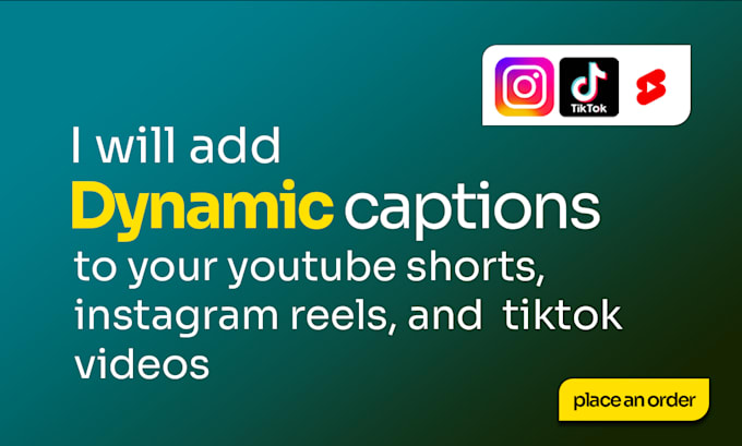 Add dynamic captions to your instagram reel with subtitle by Blazinstudios | Fiverr