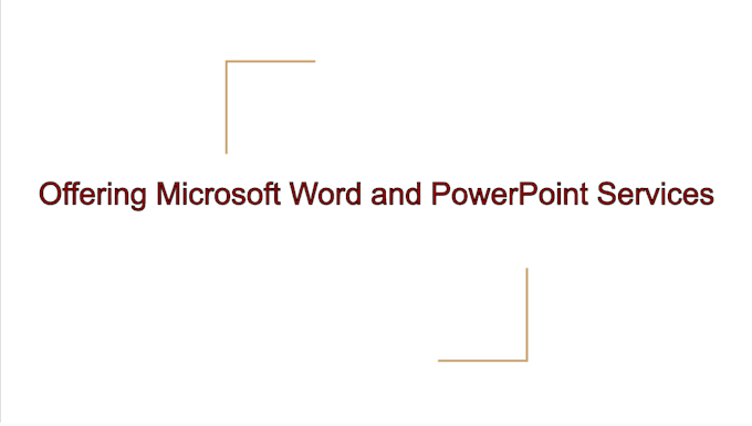 Give professional microsoft powerpoint services by Amandawillis491 | Fiverr