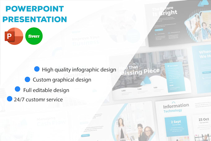 Create professional presentations with powerpoint by Rakib1232 | Fiverr