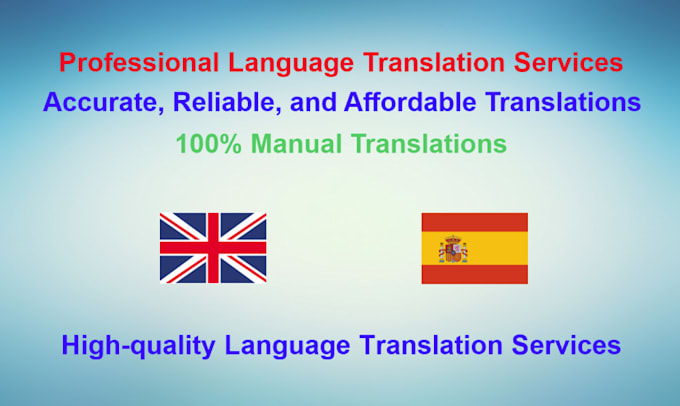Translate english to spanish or spanish to english by Lukajankovi681 ...