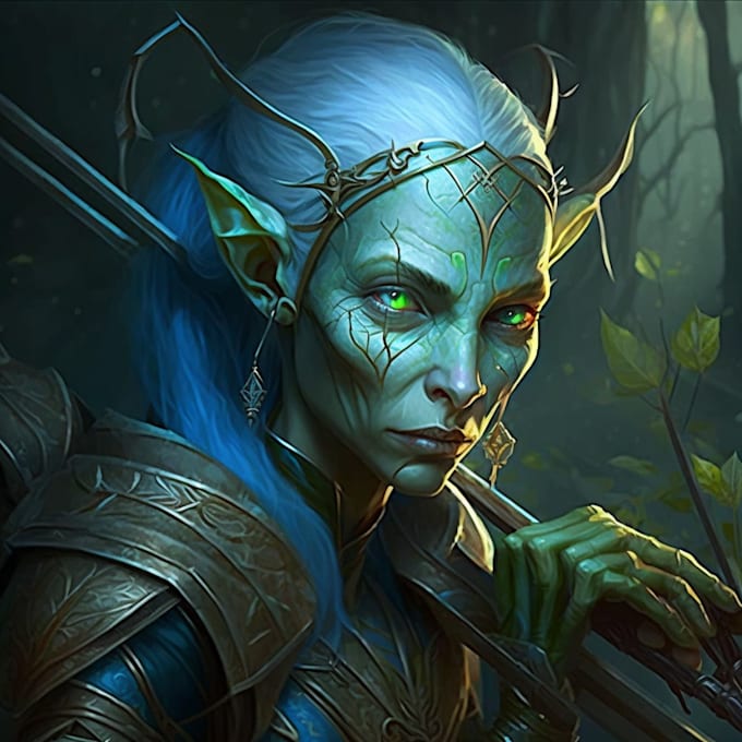 Realistic character or animal art for dnd or other projects by ...