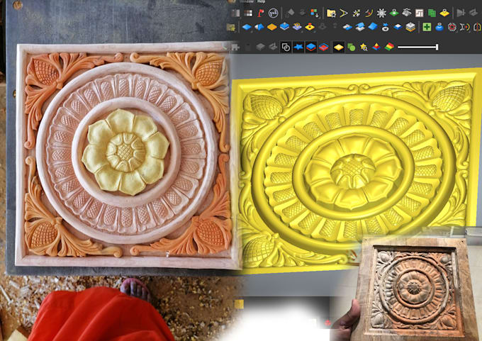 Do cnc relief design by Buddhika121 | Fiverr