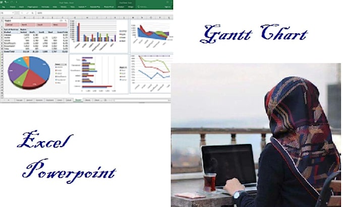Design gantt charts, dashboard and timeline on ms excel and powerpoint by Aabiaaa | Fiverr