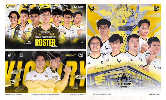 Design esports or gaming graphics for teams and events by Robdesign ...