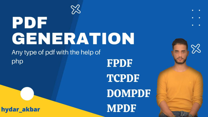 Generate pdf using php by Kingragnar12 | Fiverr