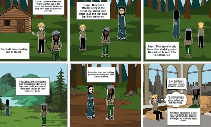 Create storyboard design services and professional by Asuf11 | Fiverr