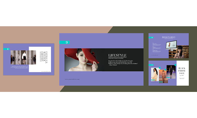 Design product catalog minimal lookbook booklet sell sheet by Hmd ...