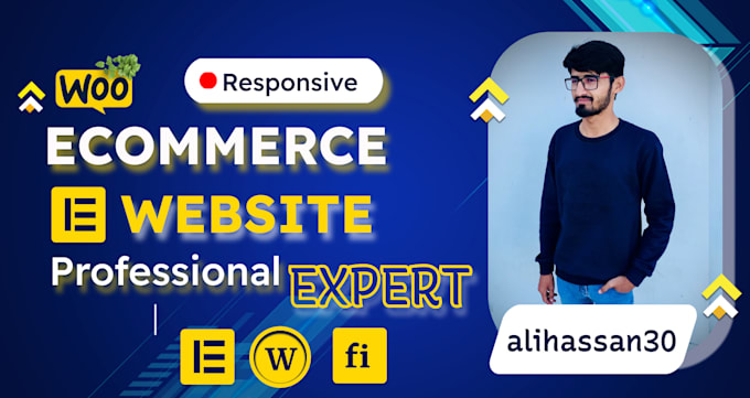 Design Ecommerce Website Using Woocommerce Online Store By Alihassan30