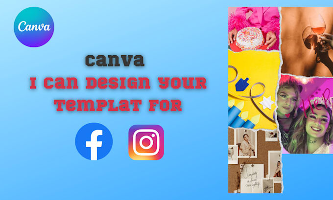 Creat every kind of design template with canva by Sukaina2 | Fiverr