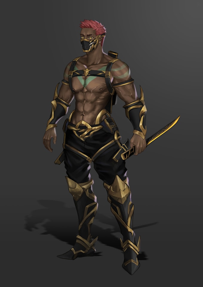 Draw your character and character design by Cmc922 | Fiverr