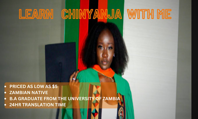Translate and teach chinyanja also known as nyanja by Beckywandira | Fiverr