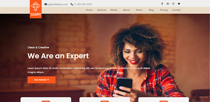 Do Frontend Web Development In Html Css Bootstrap By Krupa5gandhi Fiverr