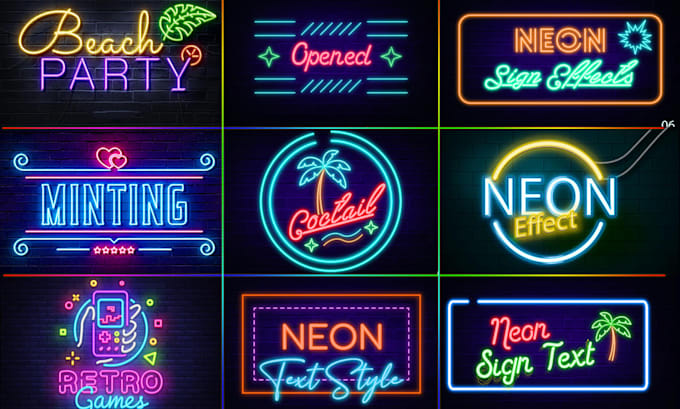 Design unique neon logo, neon sign or glowing neon text by Shahana_80s ...