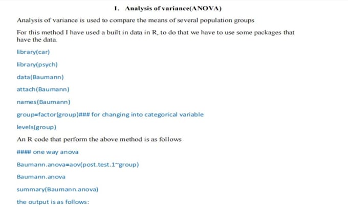 Do Statistical Analysis Using Spss R And Stata And Report And Discuss Output By Ibsanuru Fiverr