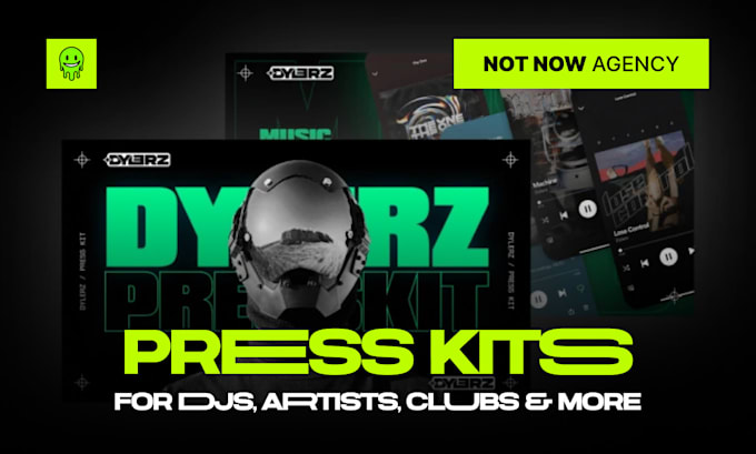 Do cutting edge, press kit, epk design by Liquidpng | Fiverr